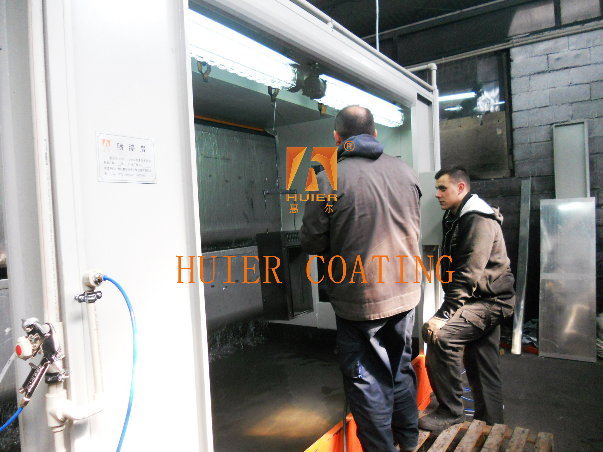 Precision Static Electricity Coating Equipment / Electrostatic Spraying ...